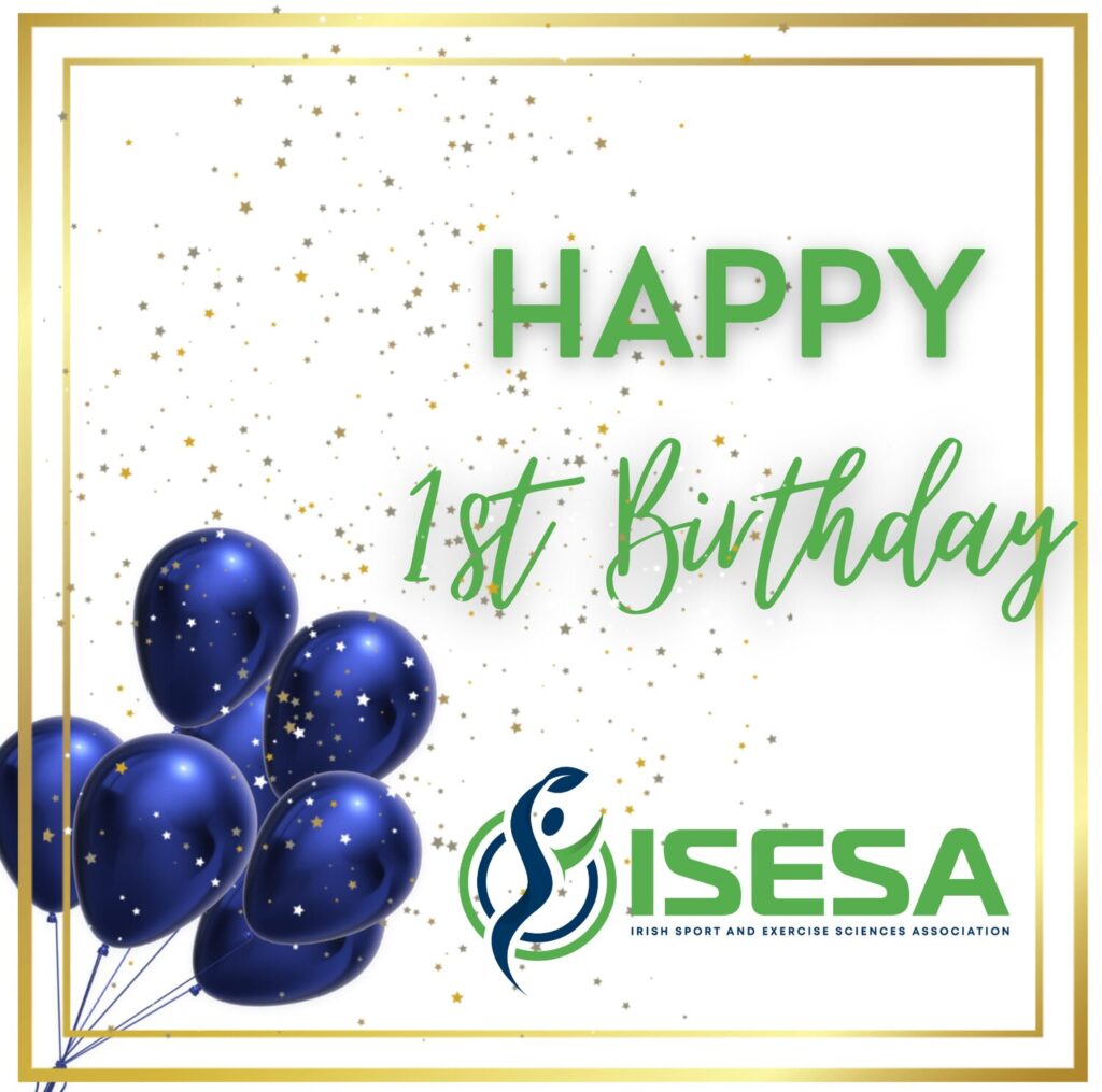 Happy Birthday - Irish Sport and Exercise Sciences Association